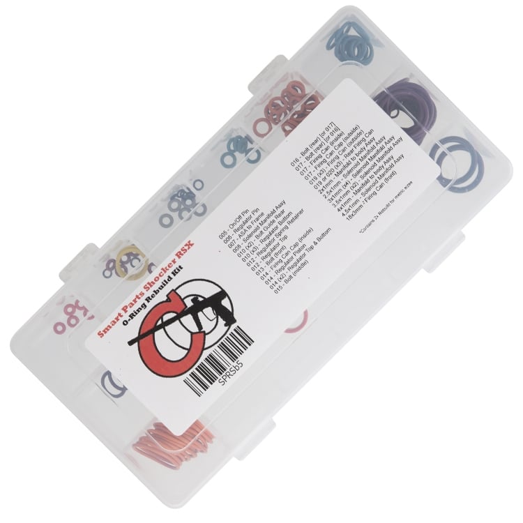 Captain O-Ring MacDev Cyborg RX scatola del kit O-ring colorato, GRANDE